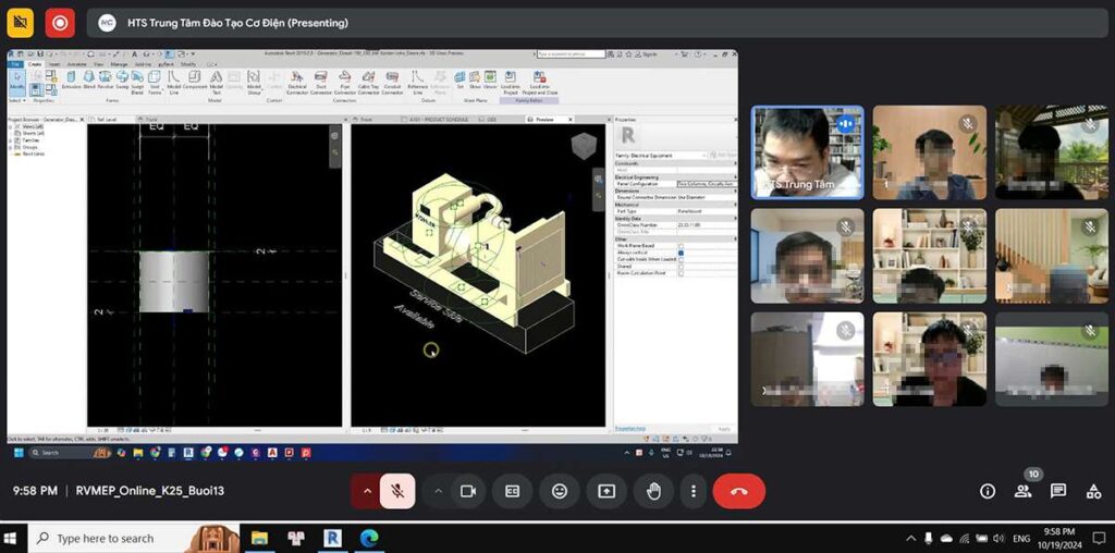 Khóa Revit MEP - Hình ảnh lớp học đã tổ chức 2021–2025